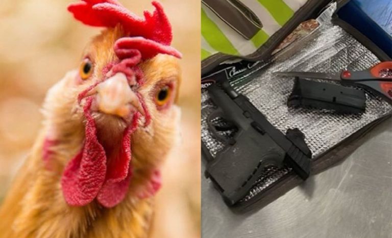 Insólito: quería subir al avión con un arma escondida dentro de un ...