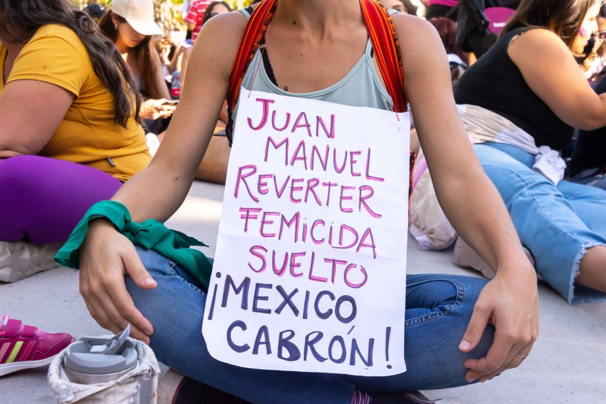 La Figura De Agostina Jalabert Marcó La Marcha De Las Mujeres En Viedma